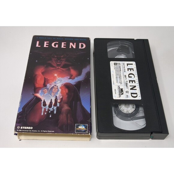 Media | Legend Vhs Cassette Tape 1991 Mca Universal Tom Cruise Tim ...